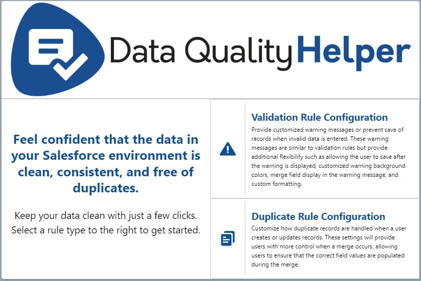 Data Quality Helper: Enhanced Data Validation and Duplicate Resolution